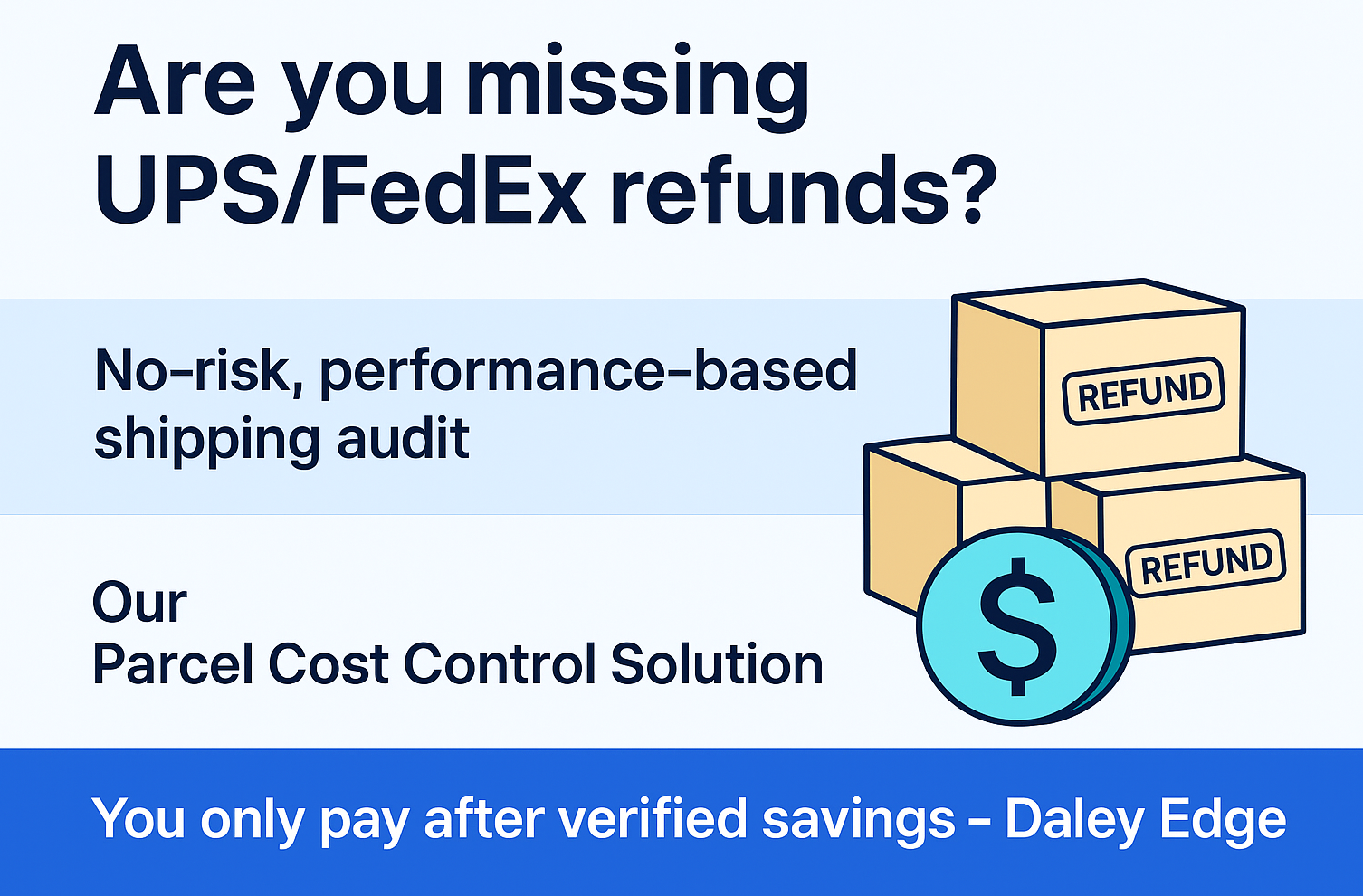 Shipping Audit and Recovery – UPS & FedEx Cost Analysis